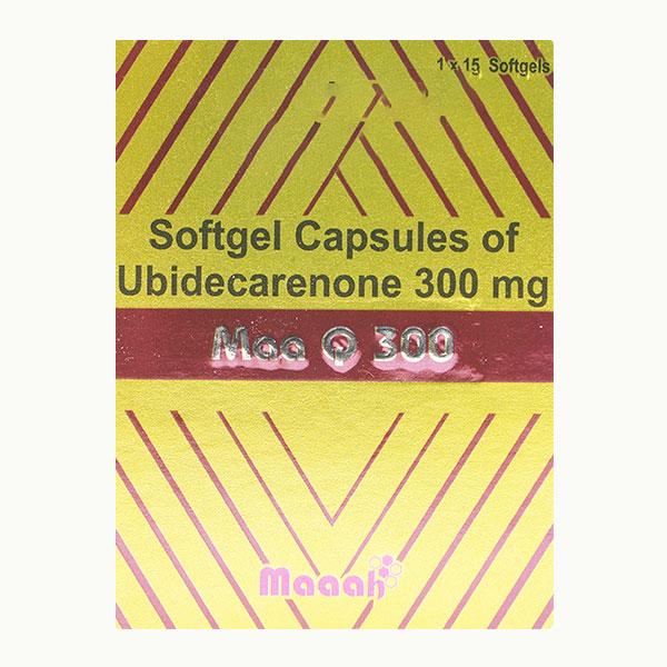 Buy MAA Q 300 Capsule 15's Online at Upto 25% OFF | Netmeds