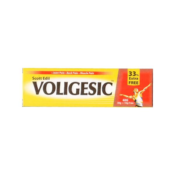 VOLIGESIC Gel 40gm Price, Uses, Side effects, Substitutes | Netmeds