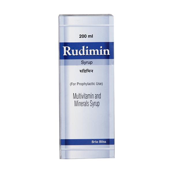 Rudimin Syrup 200ml Price, Uses, Side effects, Substitutes | Netmeds
