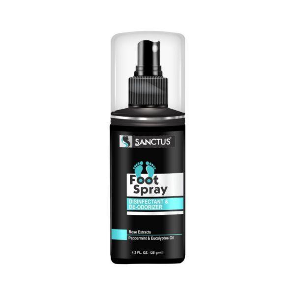 Buy Sanctus Foot Spray Disinfectant & Deodorizer 125 gm Online at Best ...