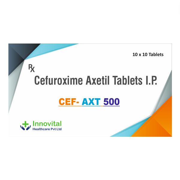 CEF AXT 500 Tablet 10's : Price, Uses, Side Effects | Netmeds