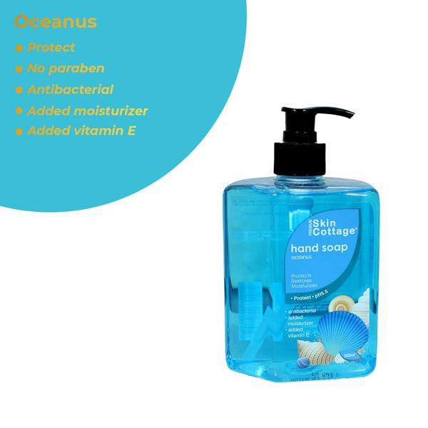 Buy Skin Cottage Hand Soap (Ocean) 500 ml Online at Best Price - Soaps