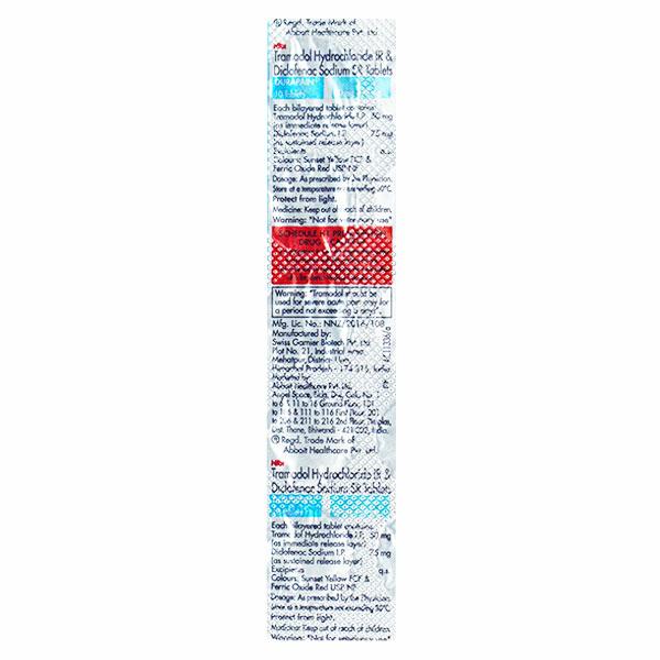 Durapain Tablet 10'S - Price, Uses, Side Effects, and Substitutes | Netmeds