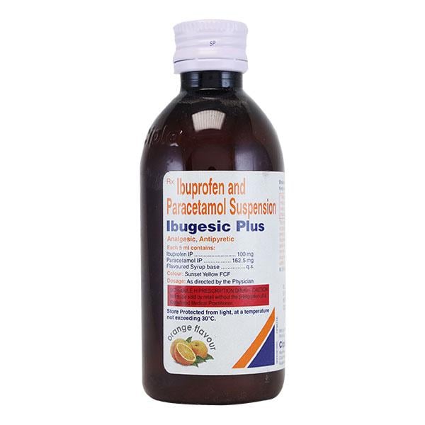 Buy IBUGESIC PLUS ORANGE FLAVOUR Suspension 100ml Online at Upto 25% ...