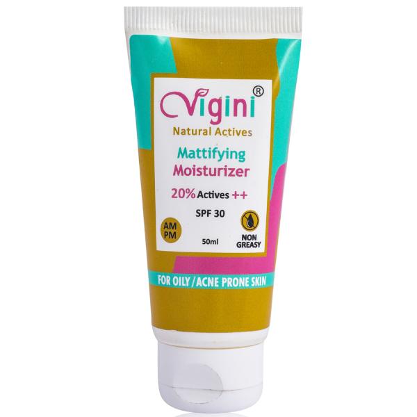 Buy Vigini Natural Actives Mattifying Moisturizer 50 ml Online at ...