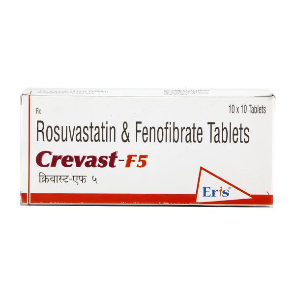 Crevast F 5mg Tablet 10'S Price, Uses, Side effects, Substitutes | Netmeds