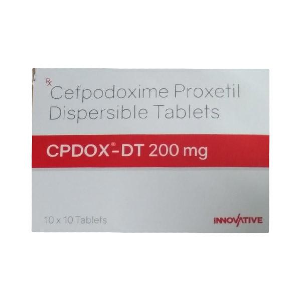 CPDOX DT 200mg Dispersible Tablet 10's : Price, Uses, Side Effects ...
