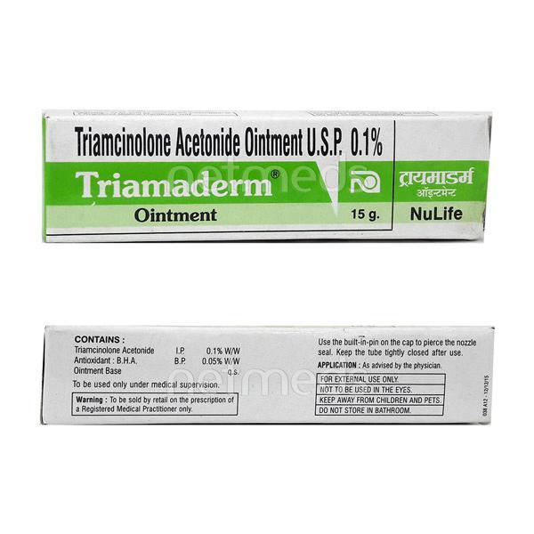 Triamaderm Ointment 15gm : Uses, Side Effects, Price | Netmeds