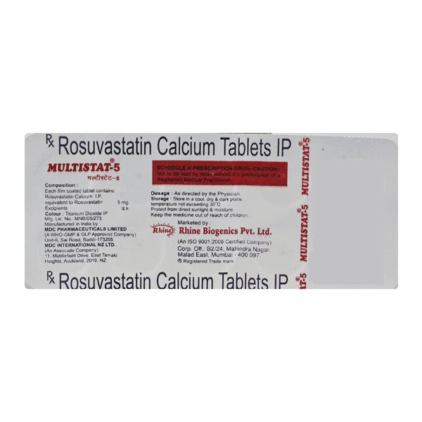 Buy MULTISTAT 5mg Tablet 10's Online at Upto 25% OFF | Netmeds