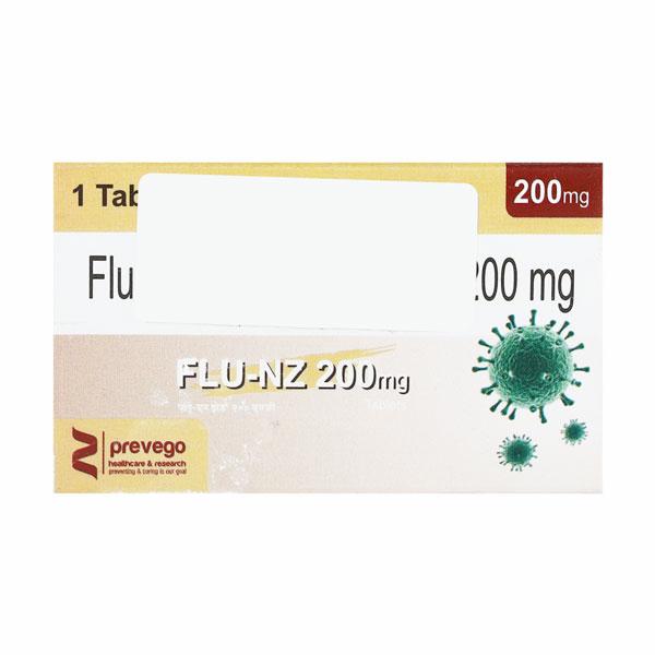 Buy FLU NZ 200 Tablet 1's Online at Upto 25% OFF | Netmeds
