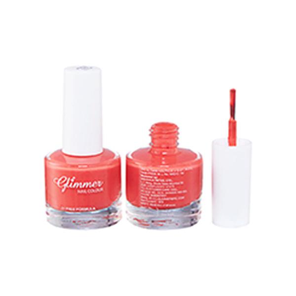 Buy Glimmer Nail Enamel Fiery Orange 8 ml Online at Discounted Price ...