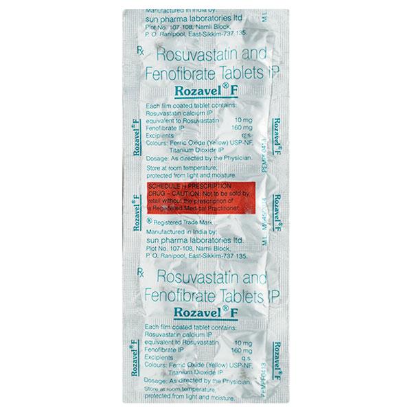 Rozavel F Tablet 10'S - Price, Uses, Side Effects | Netmeds