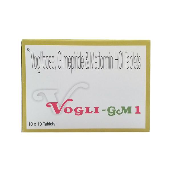 Vogli Gm1 Tablet 10'S : Price, Uses, Side Effects | Netmeds