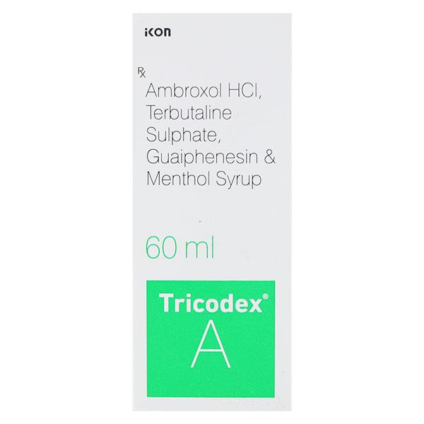 TRICODEX A Syrup 60ml Price, Uses, Side effects, Substitutes | Netmeds