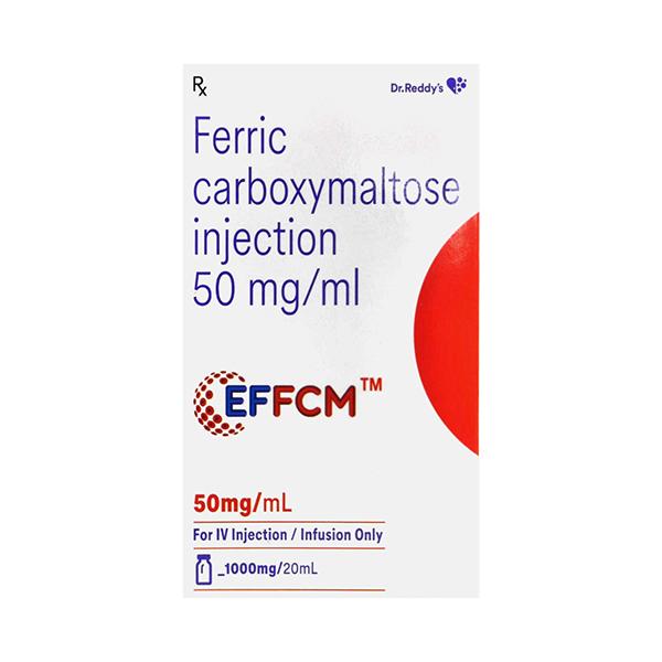 Buy EFFCM 1000mg Injection 20ml Online | Netmeds
