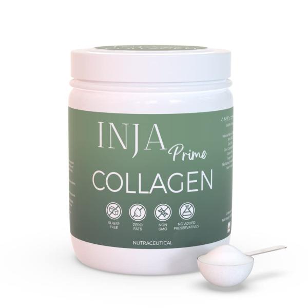 Buy INJA Prime Collagen Finest Hydrolyzed Marine Collagen Powder ...