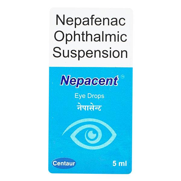 Nepacent Eye Drops 5ml : Uses, Side Effects, Price | Netmeds