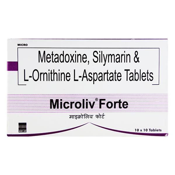 Microliv Forte Tablet 10'S Price, Uses, Side effects, Substitutes | Netmeds