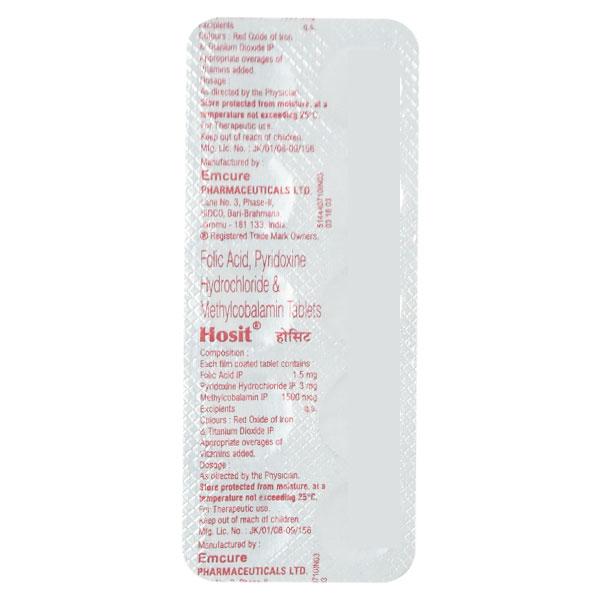 Buy Hosit Tablet 10'S Online at Upto 25% OFF | Netmeds