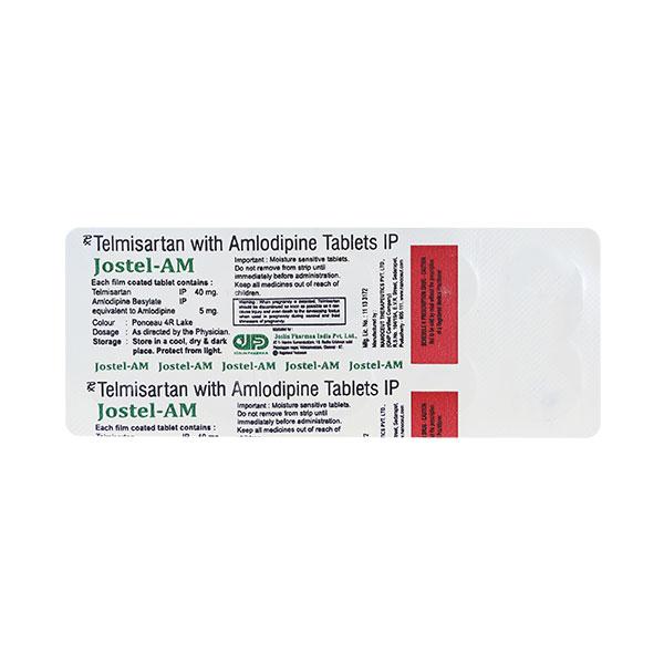 Buy JOSTEL AM Tablet 10's Online at Upto 25% OFF | Netmeds