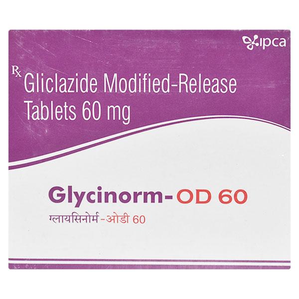GLYCINORM OD 60 Tablet 15's : Price, Uses, Side Effects | Netmeds