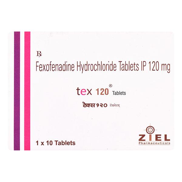 Buy TEX 120 Tablet 10's Online at Upto 25% OFF | Netmeds