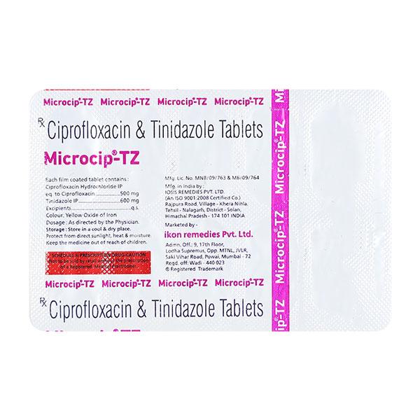 Buy MICROCIP TZ Tablet 10's Online at Upto 25% OFF | Netmeds