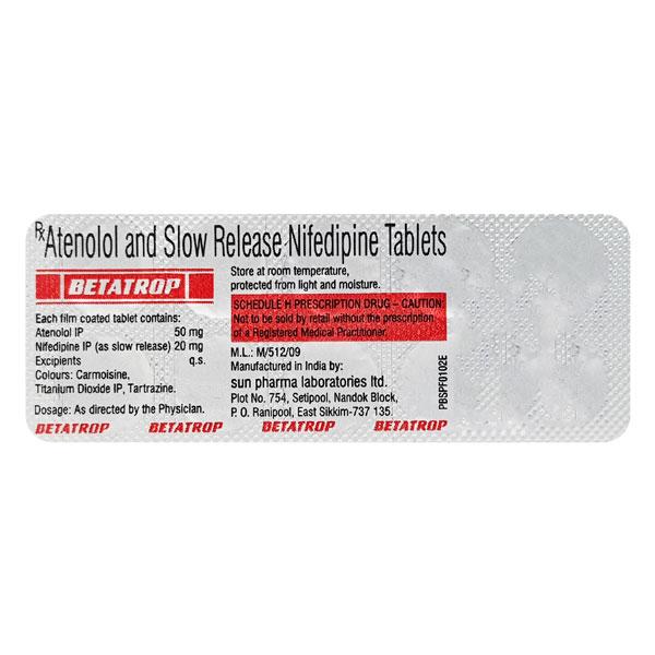 Betatrop Tablet 10'S : Price, Uses, Side Effects | Netmeds
