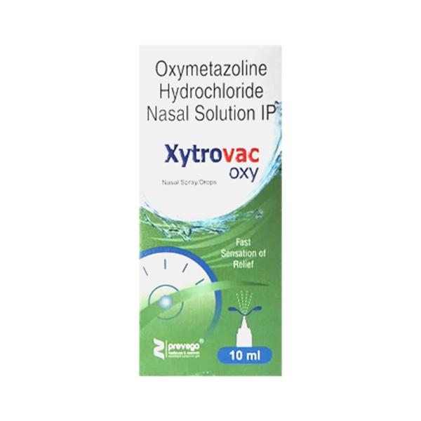 Buy XYTROVAC OXY Nasal Spray/ Drops 10ml Online at Upto 25% OFF | Netmeds