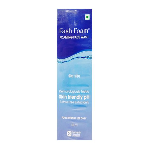 Fash Foam Face wash 100ml Price, Uses, Side effects, Substitutes | Netmeds