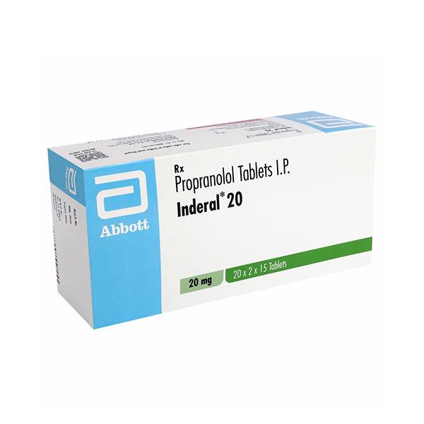 Inderal 20mg Tablet 15'S : Price, Uses, Side Effects | Netmeds
