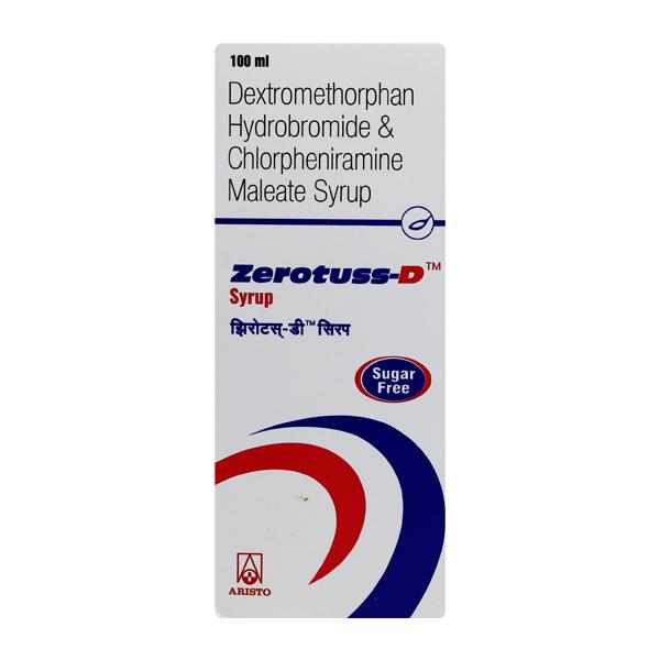 Buy Zerotuss D Syrup 100ml Online at Upto 25% OFF | Netmeds