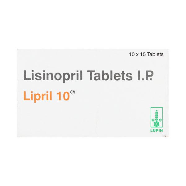 Lipril 10mg Tablet 15'S : Price, Uses, Side Effects | Netmeds