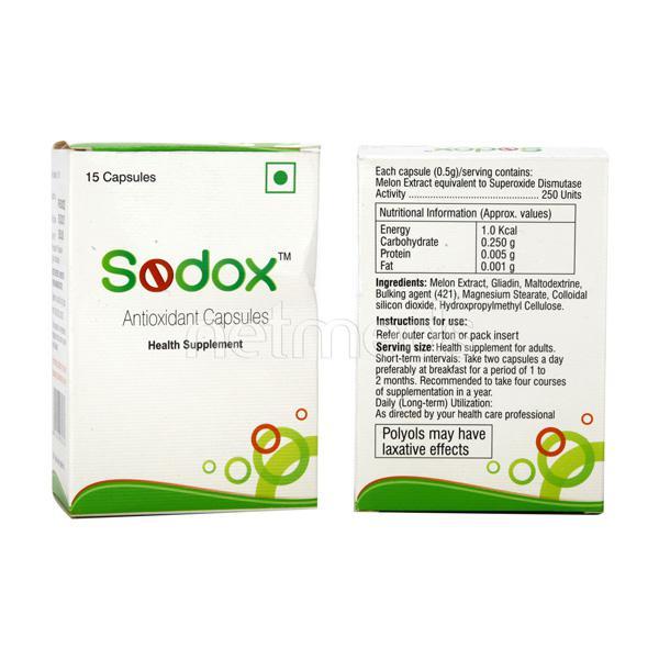 Sodox 250IU Capsule 15'S : Price, Uses, Side Effects | Netmeds