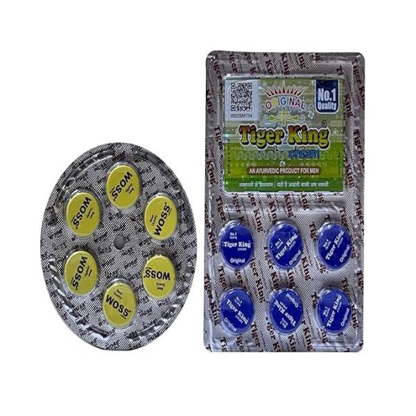 Tiger King Cream 6's (Free Tiger King capsules 6's) 1's Online at Best ...