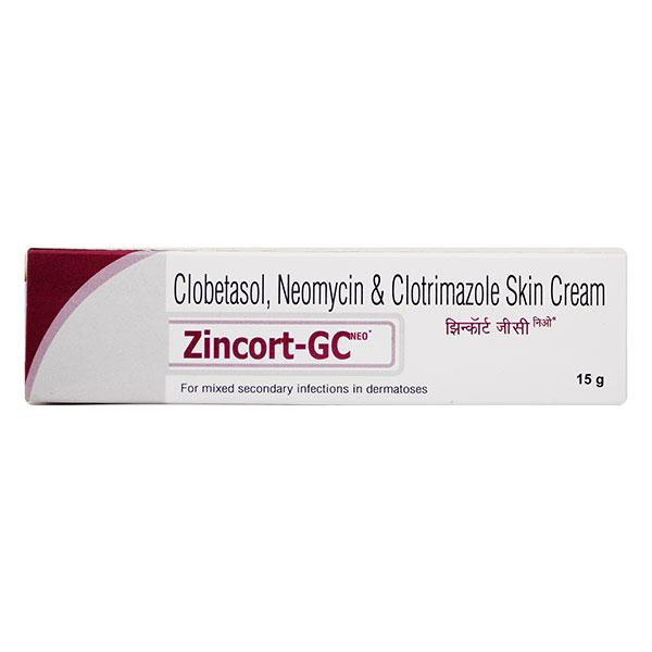 Zincort GC Neo Cream 15gm Price, Uses, Side effects, Substitutes | Netmeds