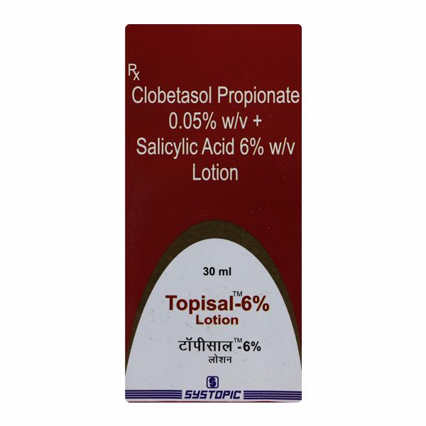 Topisal 6% Lotion 30ml : Price, Uses, Side Effects | Netmeds