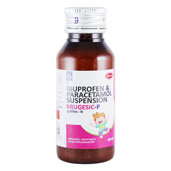BRUGESIC P Suspension 60ml Price, Uses, Side effects, Substitutes | Netmeds