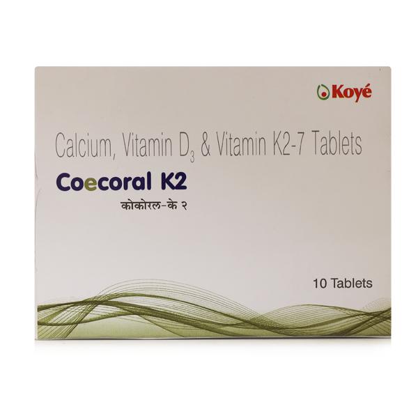 Coecoral K2 Tablet 10'S Price, Uses, Side effects, Substitutes | Netmeds