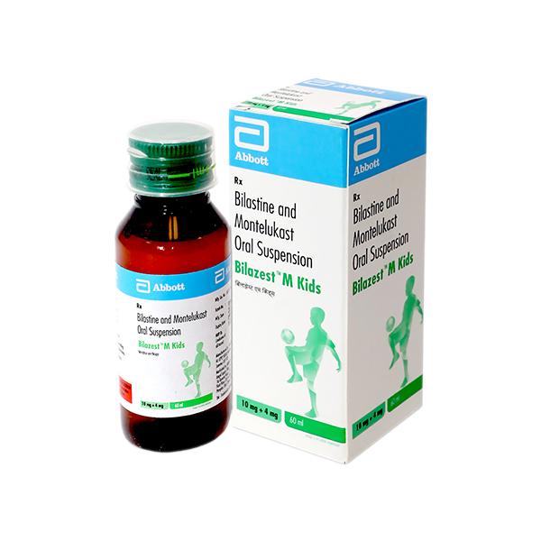 BILAZEST M KIDS Oral Suspension 60ml Price, Uses, Side effects ...