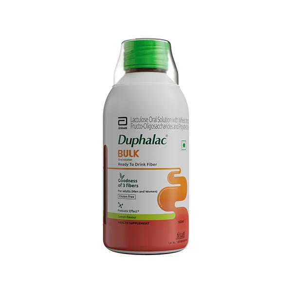 Duphalac Bulk Lemon Flavor Oral Solution 160ml Price, Uses, Side ...