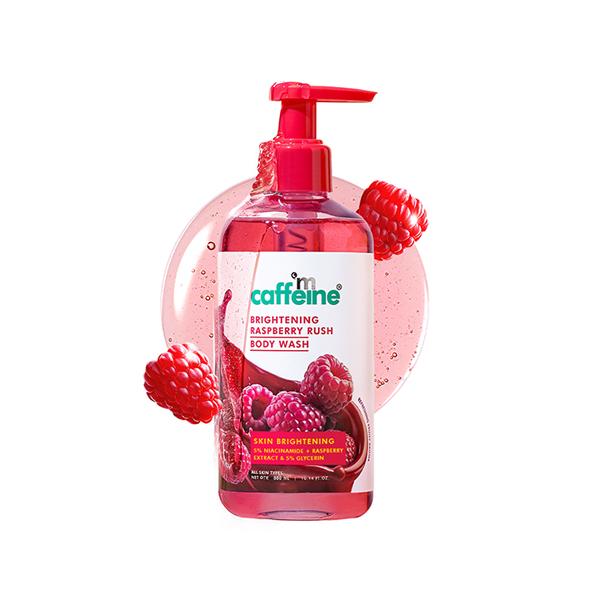 Buy Mcaffeine Brightening Raspberry Rush Body Wash 300 ml Online at ...