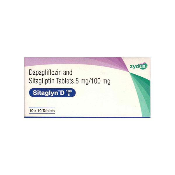 Buy SITAGLYN D 100/5 Tablet 10's Online at Upto 25% OFF | Netmeds