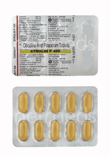 Strolin P 400 Tablet 10'S : Uses, Side Effects, Price | Netmeds