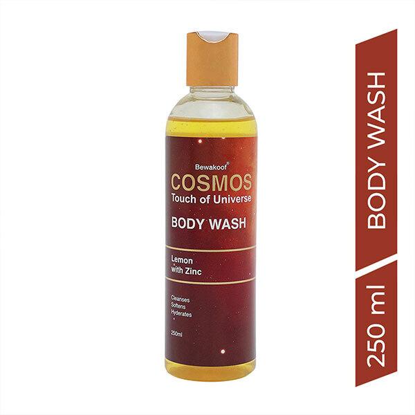 Buy Cosmos by Bewakoof Body Wash with Lemon & Zinc 250 ml Online at ...