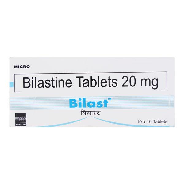BILAST 20mg Tablet 10's - Price, Uses, Side Effects | Netmeds
