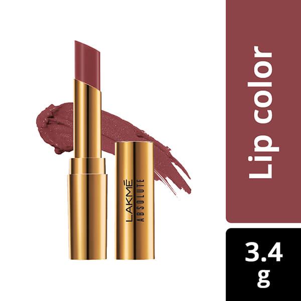 Buy Lakme Absolute Argan Oil Lip Color 19 Mauve-It 3.4 Gm Online at ...