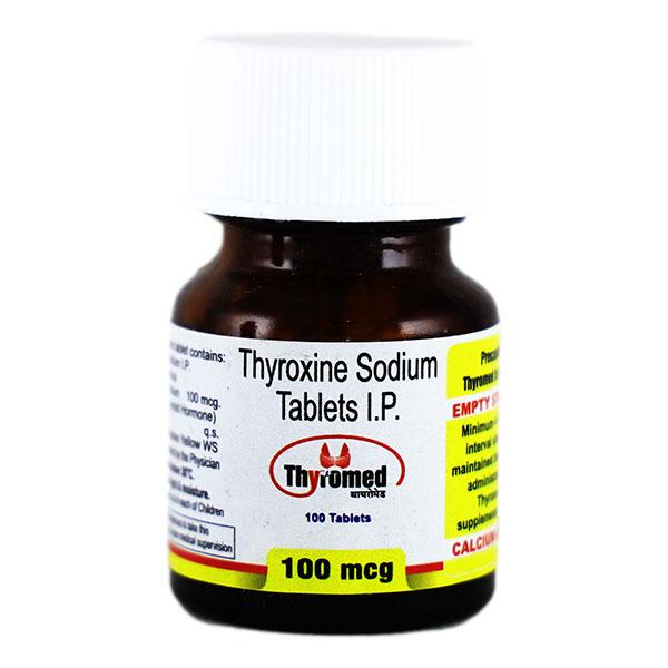 Buy Thyromed 100mcg Tablet 100'S Online at Upto 25% OFF | Netmeds