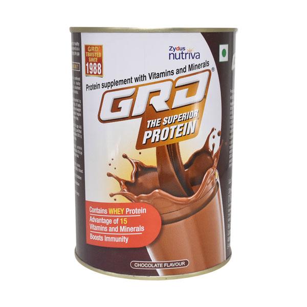 Buy GRD CHOCOLATE FLAVOUR THE SUPERIOR PROTEIN Powder 200gm Online at ...