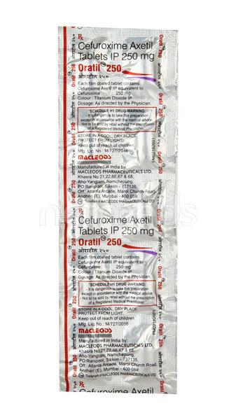 Oratil 250mg Tablet 10'S : Price, Uses, Side Effects | Netmeds